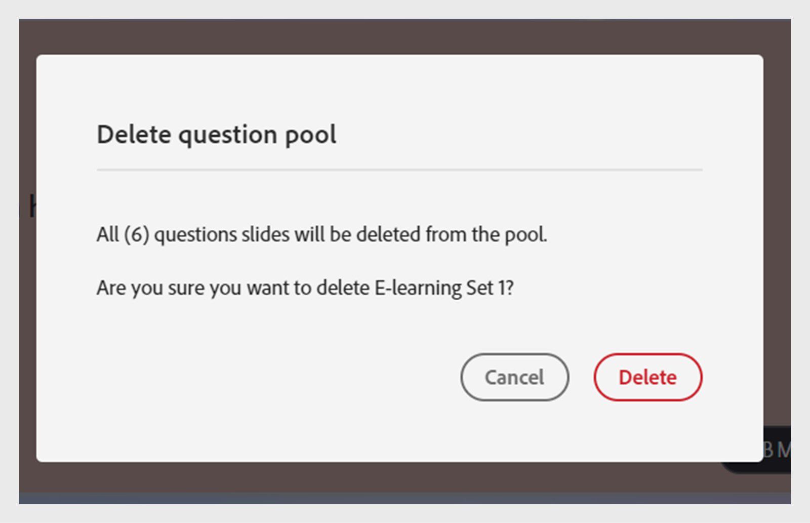 Add Question Pools and random questions in Adobe Captivate